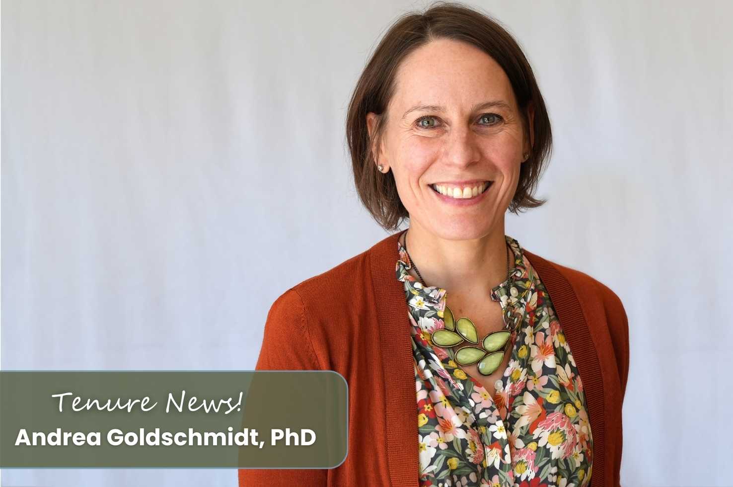 University of Pittsburgh Awards Tenure to Andrea Goldschmidt, PhD | University of Pittsburgh ...